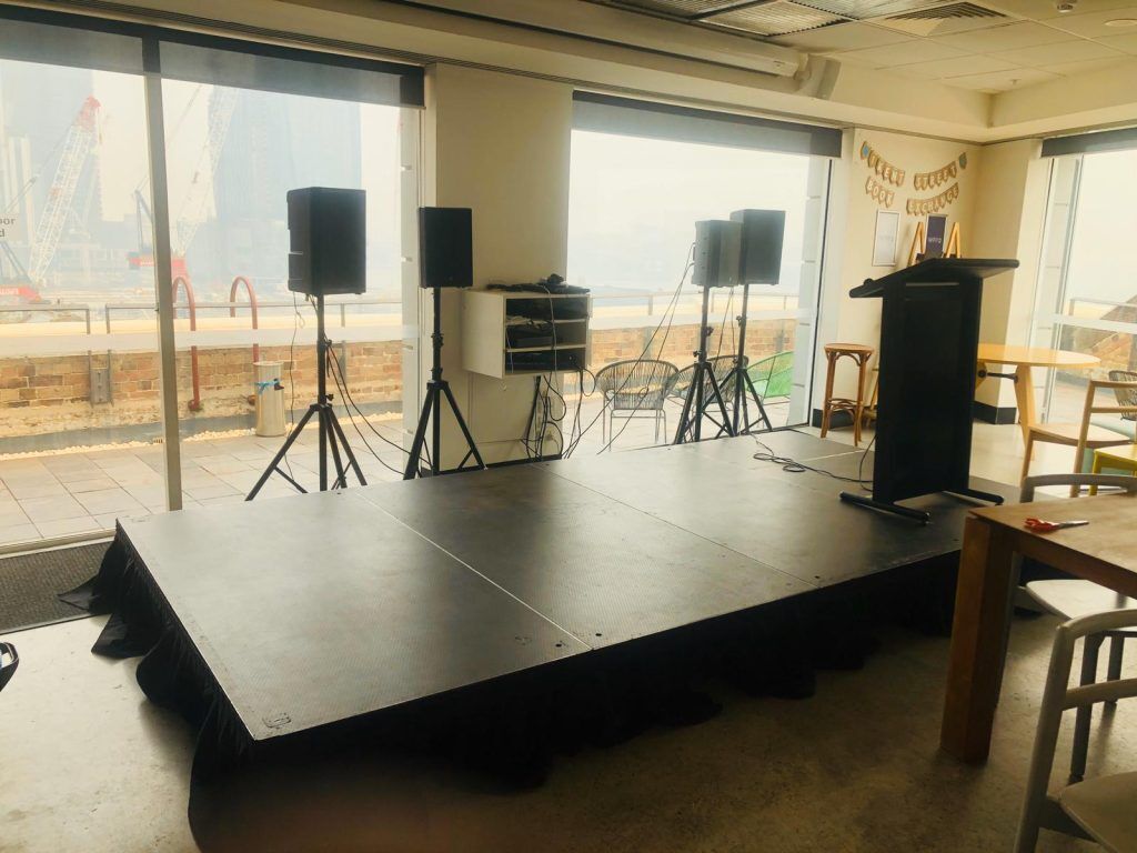 Lectern With Wireless Microphone Hire | Corporate Events