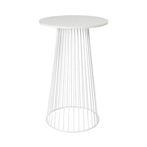 White Wire Cocktail Table Hire | High Bar Tables and Cocktail Furniture ...